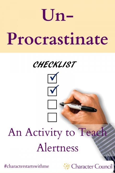 Alertness Activities - Character Council