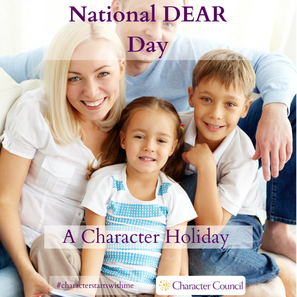 April 12 National DEAR (Drop Everything and Read) Day - Character Council