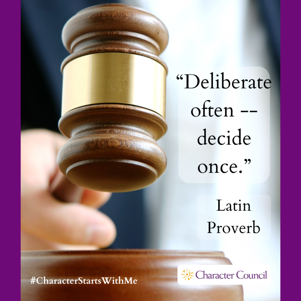 Decisiveness Quotes - Character Council