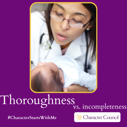 Thoroughness - Character Council